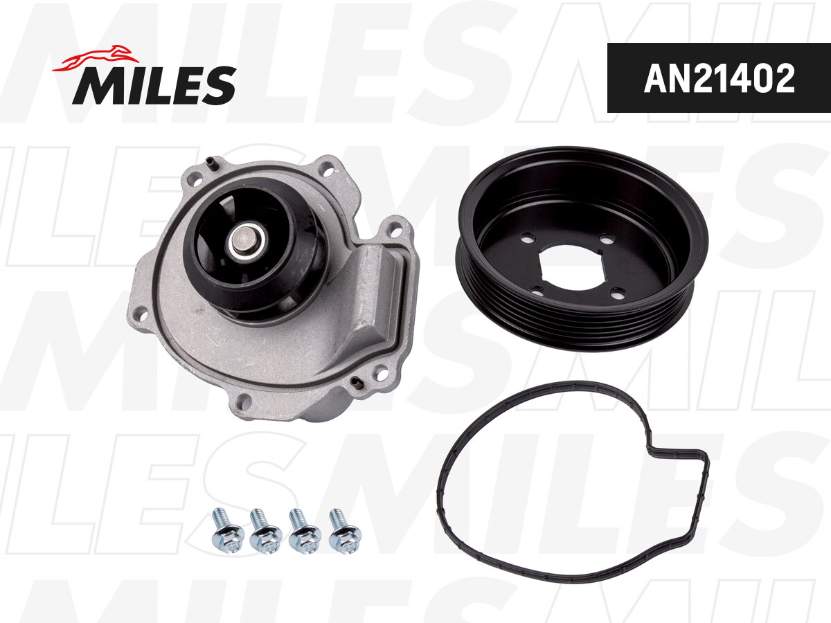 MILES Водяной насос, охлаждение двигателя OPEL ASTRA J GTC / OPEL ASTRA J (P10) AN21402