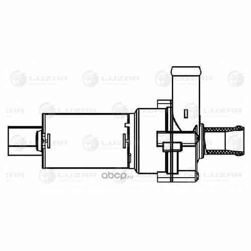 Насос водяной (электр.) для а/м VW Touareg (02-)/Q7 (06-)/Porsche Cayenne (02-) 3.2i/3.6i (LW Luzar LWP1837