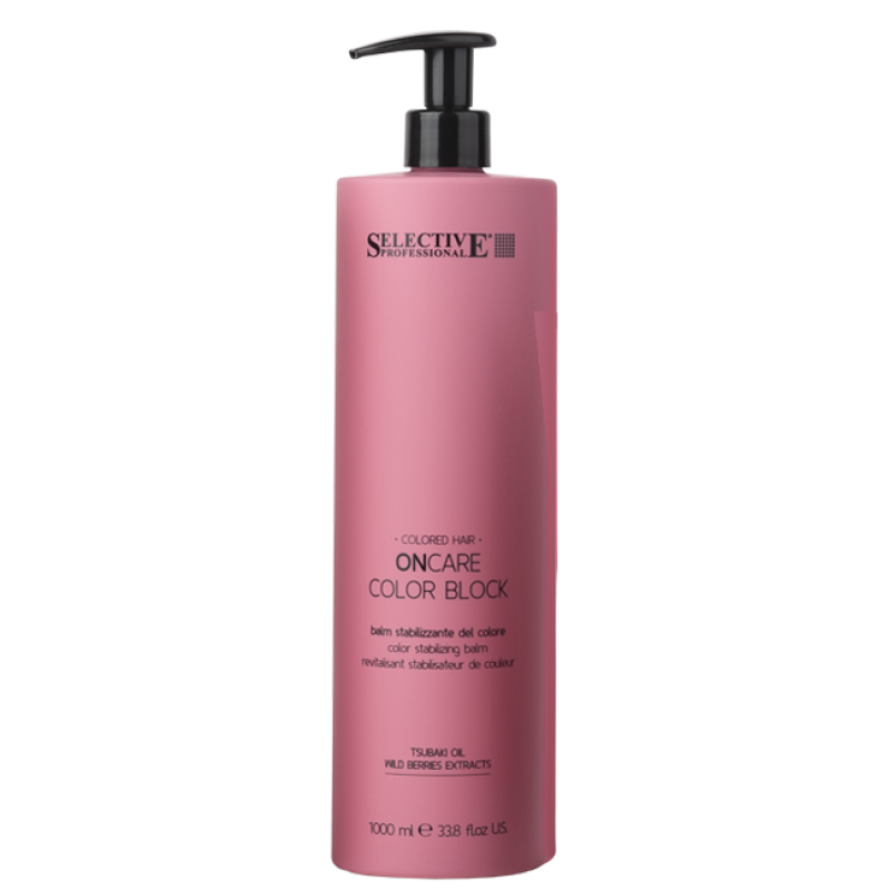 Кондиционер Selective Professional ONcare TECH OnCare Color Block Conditioner Stabilizing pH 3.0-4.5, Кондиционер для стабилизации цвета, 1000 мл