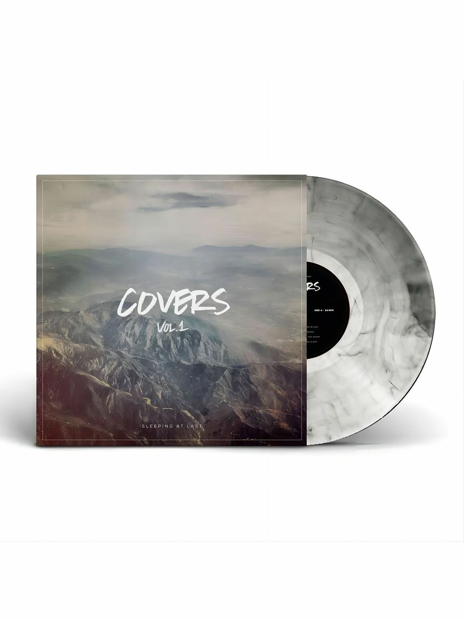 Виниловая пластинка Sleeping At Last - Covers Vol. 1 Vinyl, LP, Album, Reissue, Stereo, Clear With Black Swirl Новый-1