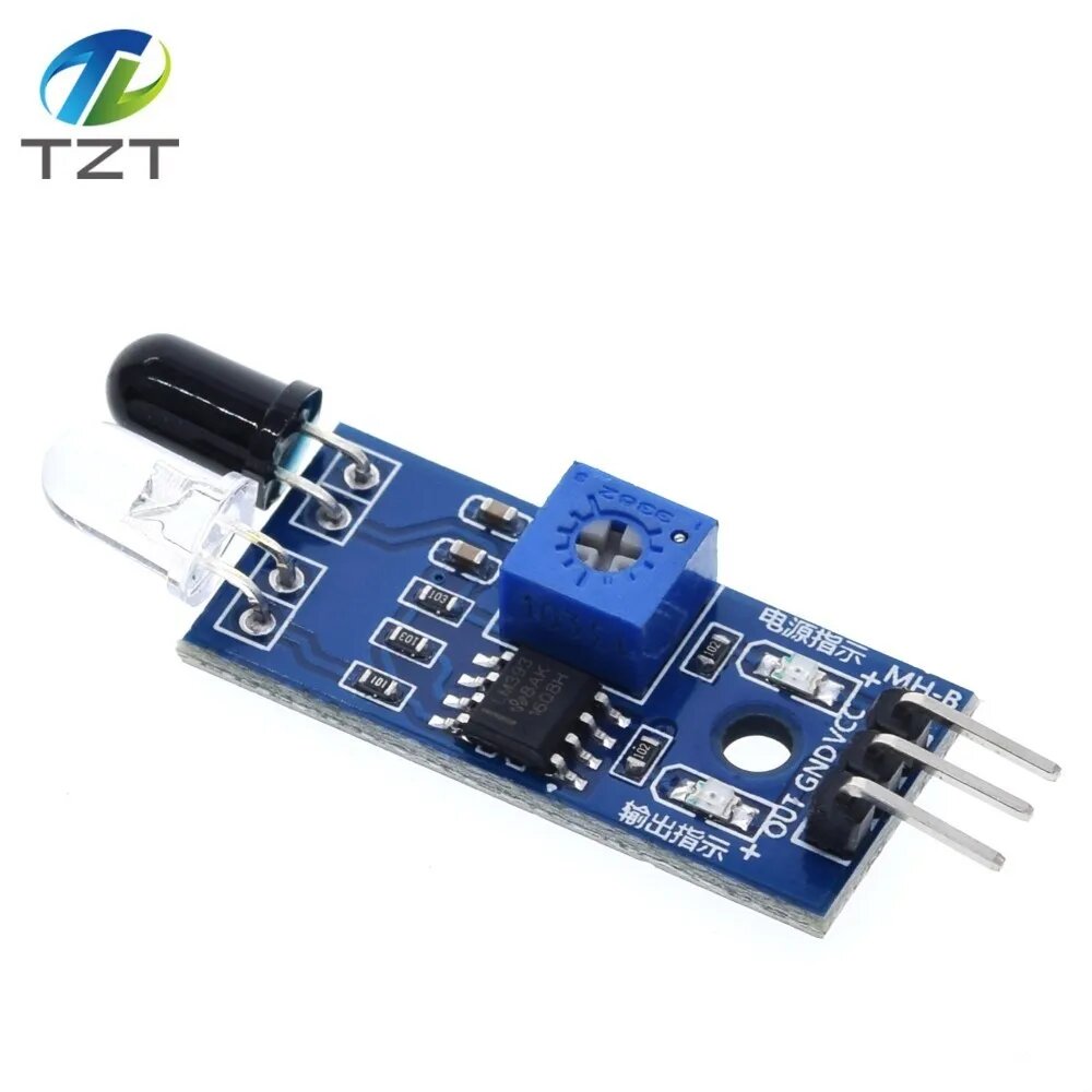 DIYTZT Infrared barrier Module датчик препятствий 5pcs