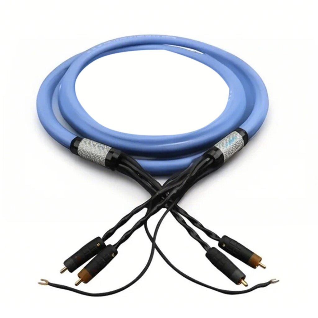 Сигнальный кабель винтажного фонографа LP виниловый проигрыватель кабель тонарма-1,5 м