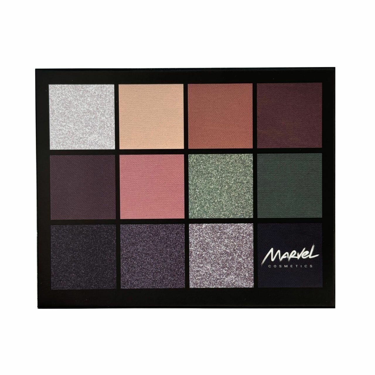 Marvel Cosmetics - Палетка теней для век, 02 Early spring, 16 г