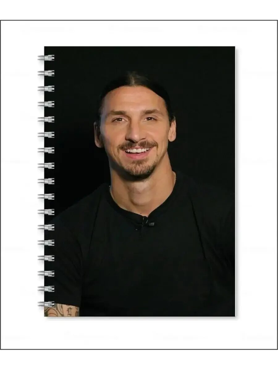 Тетрадь Златан Ибрагимович, Zlatan Ibrahimovic №8, А5