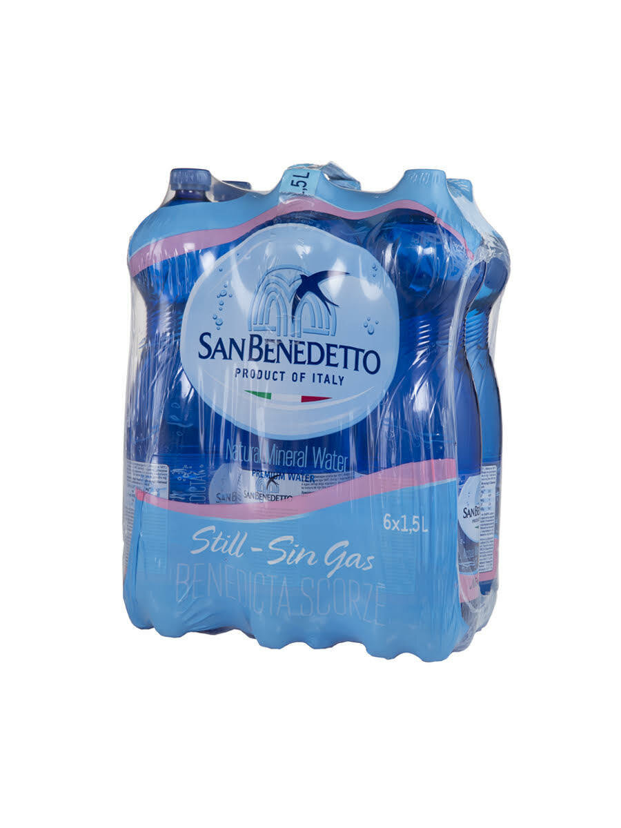 Вода "San Benedetto" 1,50л *6шт, негазированная, пэт