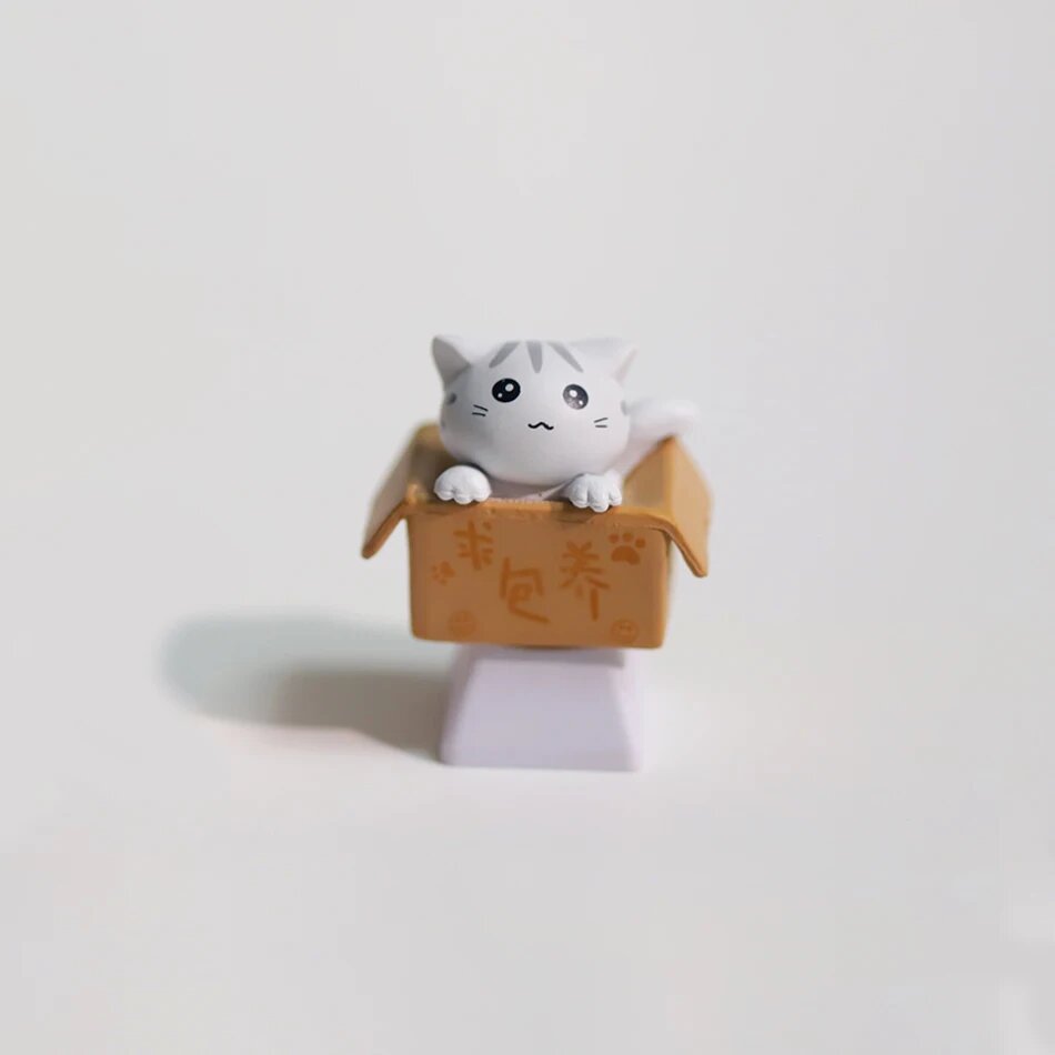 Колпачки для клавиш Erilles Cute Cat PBT, цвет NO.8