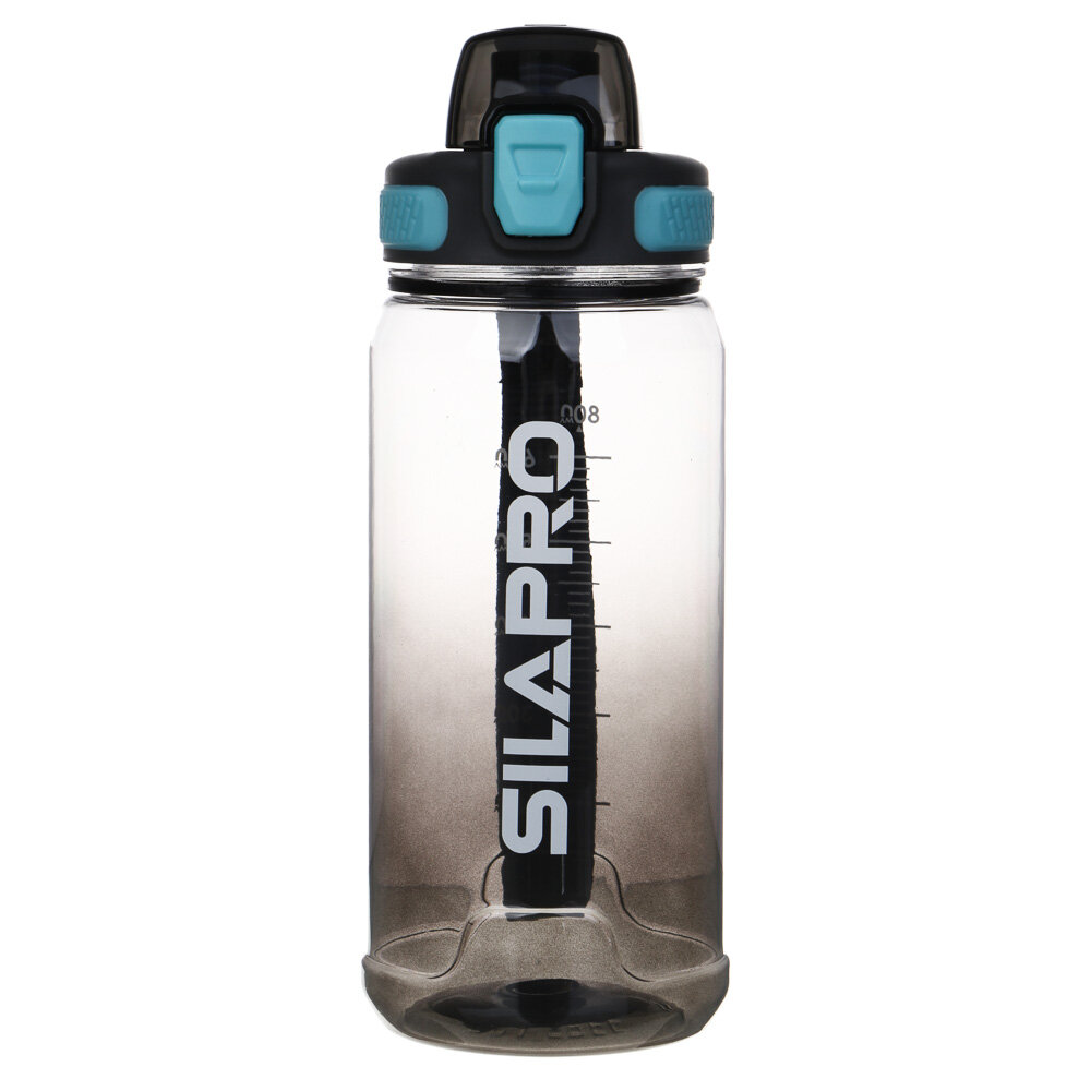 SILAPRO Бутылка для воды, 23х8.5см, 800мл, PC, PP, для спорта и отдыха