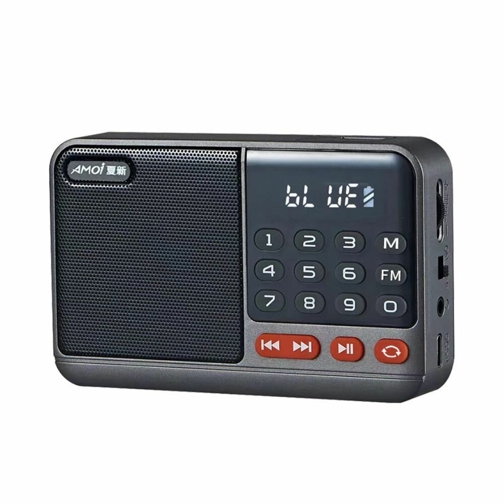 Многофункциональное мини-радио FM с приёмником Bluetooth и слотом для карты (для вставки карты)