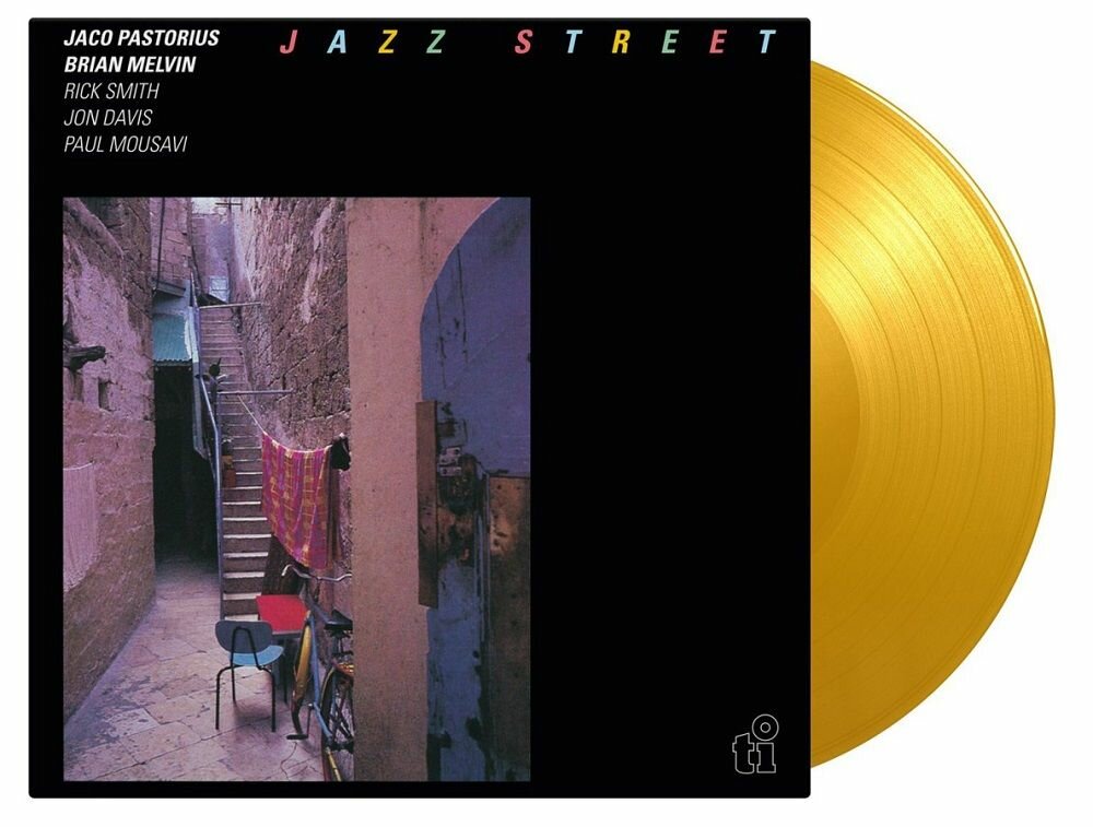 Jaco Pastorius & Brian Melvin. Jazz Street (LP/Limited Edition/Yellow Vinyl/Виниловая пластинка)