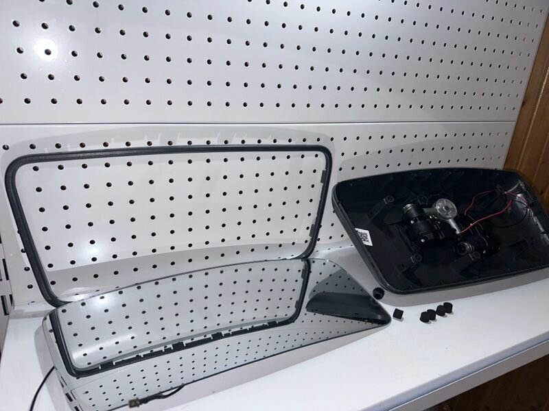 Зеркало левое/правое обогрев, электро вольво ФМХ (VOLVO Fmx) заднего вида