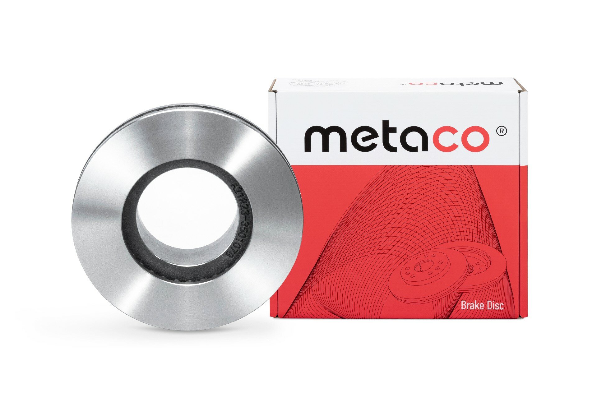 Диск тормозной METACO (левый/правый) передний, GAZ ГАЗ Gazel Next Газель Некст, A21R233501078, 3050-393, вентилируемый