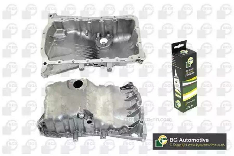 BGA SP0104 Поддон масляный AUDI A4 B6/B7 1.8 00-08