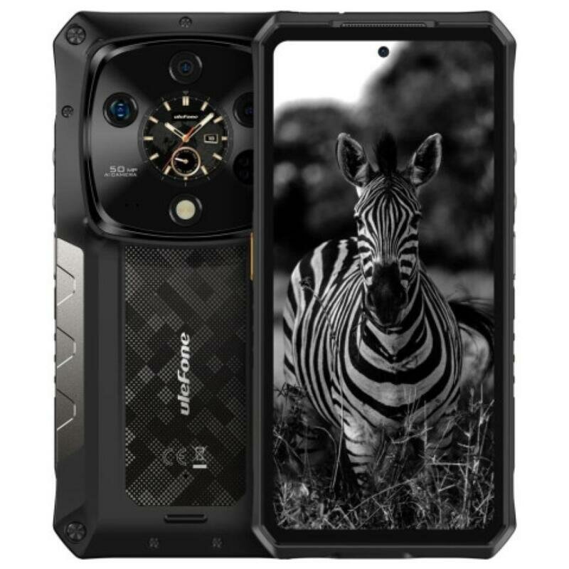 Смартфон Ulefone Armor 28 Ultra, 16/1Tb, Black With Thermal (Черный)