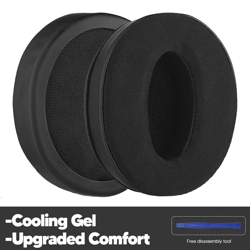 Амбушюры Cooling Gel черные для наушников