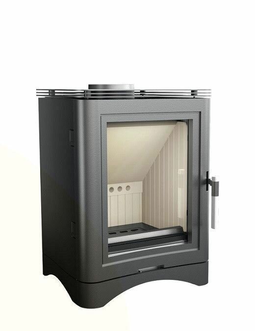 Печь Kratki KOZA K5 150, сталь, черный, 45,2х62,8х49,7 см.