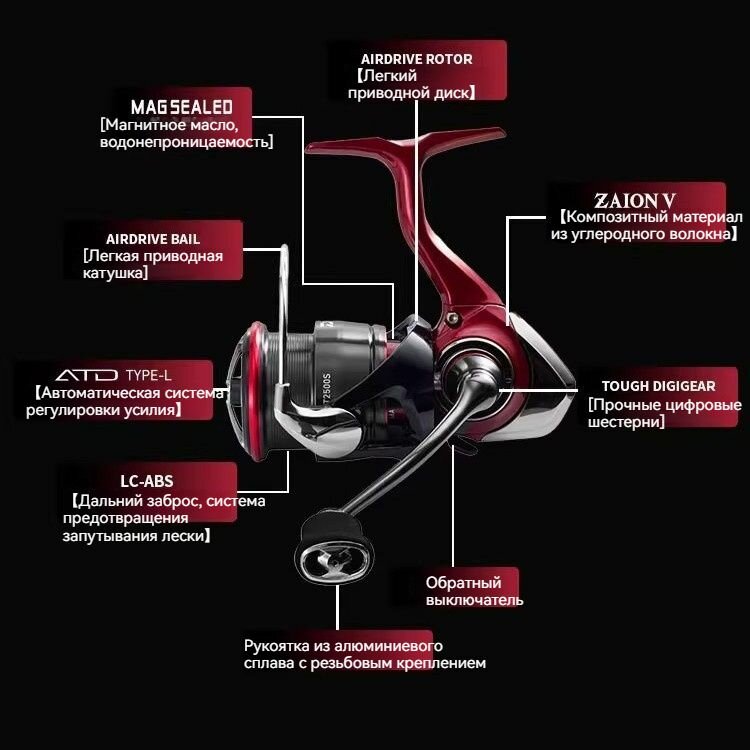 Daiwa Катушка, диаметр катушки: 40 мм
