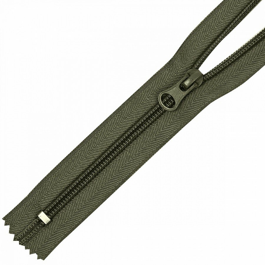 Молния MaxZipper пласт. спираль N5-N 18см н/р цв. F327 оливковый