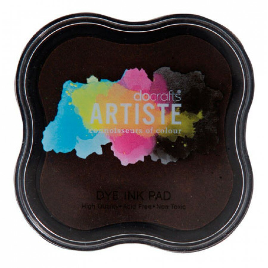 Подушка штемпельная быстро сохнущая, шоколад темный шоколад DOCRAFTS DOA550204