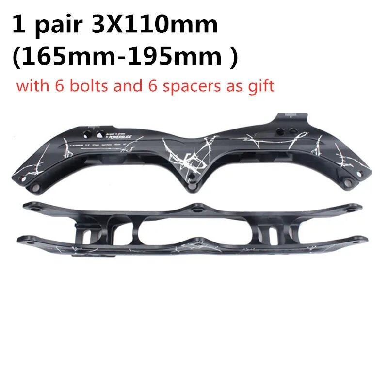 PS Virus Рама для роликовых коньков 3 колеса 90/100/110/125 мм 3X110 frame Only