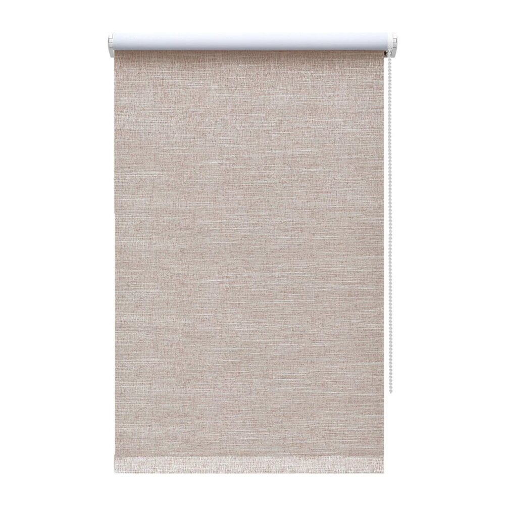 Рулонная штора блэкаут 70х160 см Decofest Каролина коричневая Decofest 155.404