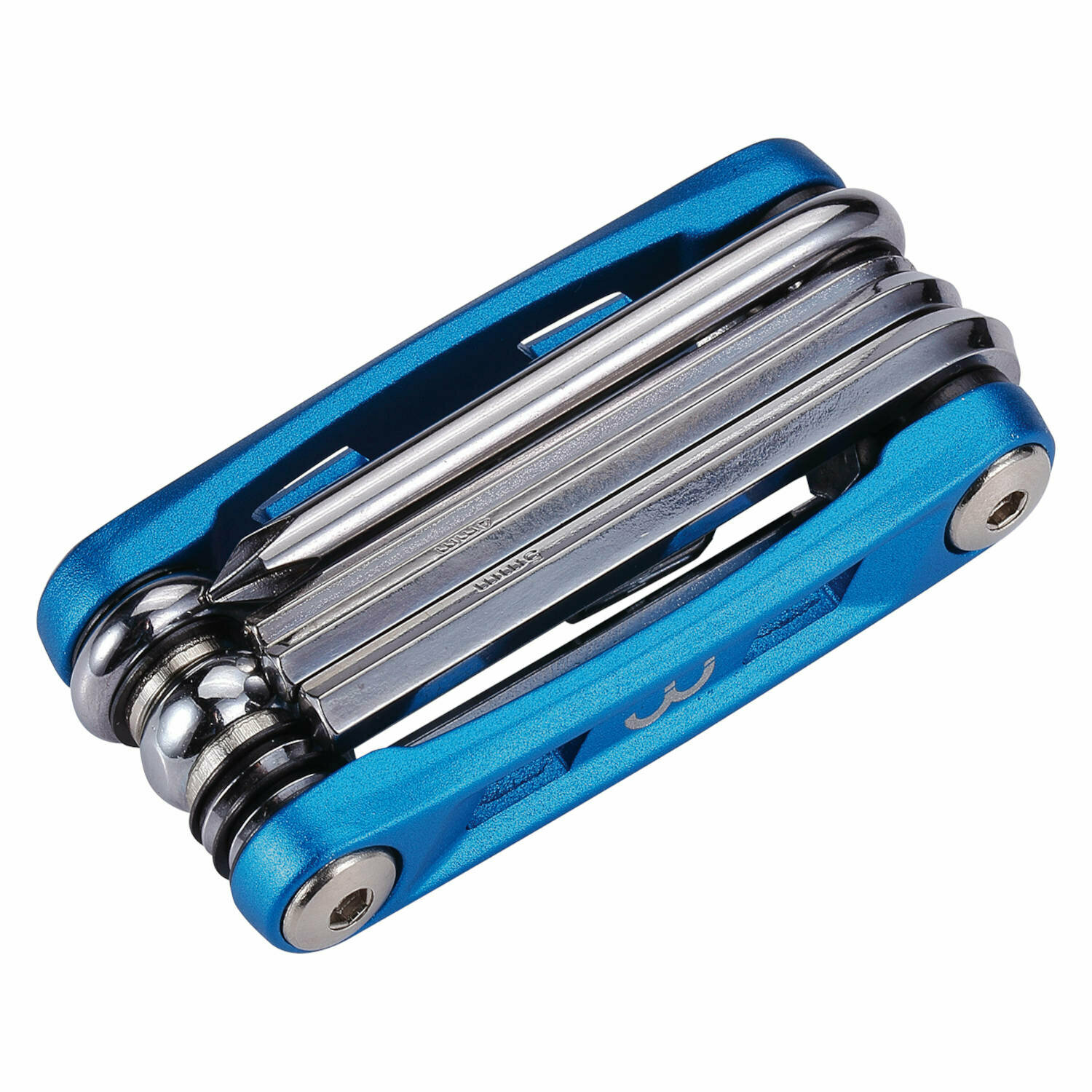 Мультитул велосипедный BBB Prime Fold S Blue/Silver — фото 1