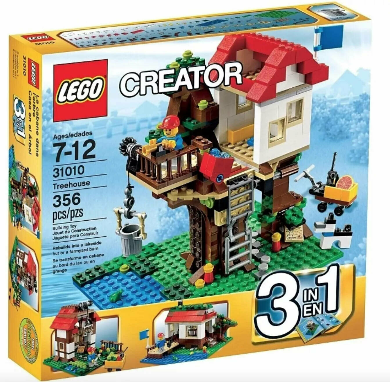 Конструктор LEGO Creator 3 in 1 31010 Домик на дереве