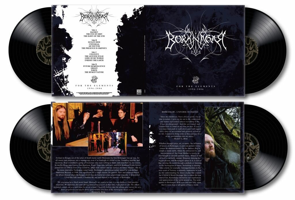 Виниловая пластинка Borknagar - For The Elements: 1996-2006 2-Lp