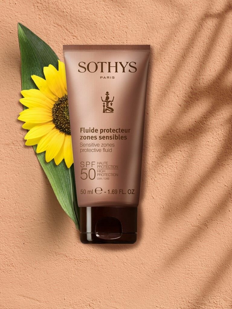 Солнцезащитный крем для лица с SPF50 Sothys 50мл.