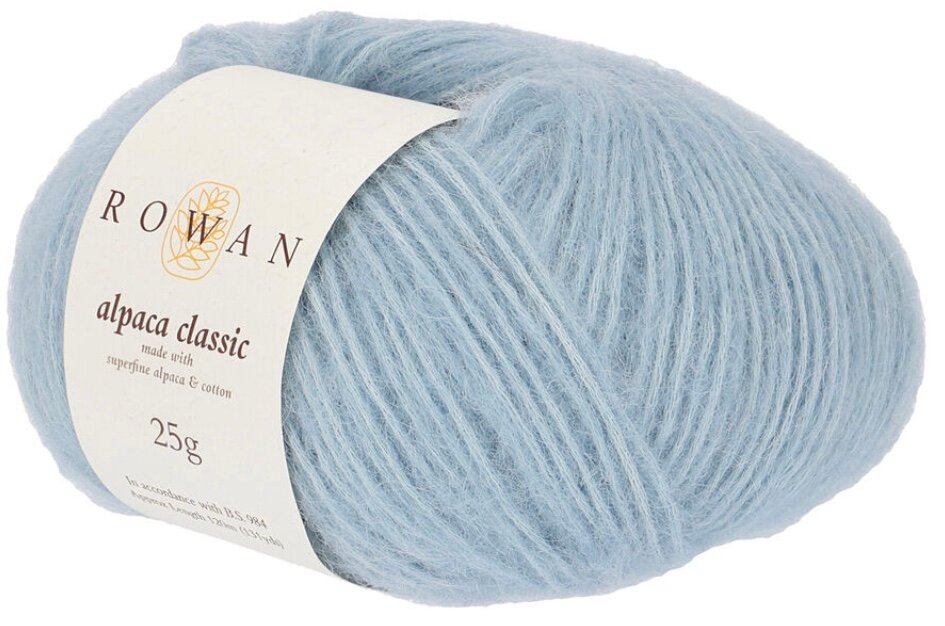 Alpaca Classic /Альпака Классик/ пряжа Rowan, 9802214 (106, blue haze (голубая дымка), голубой)