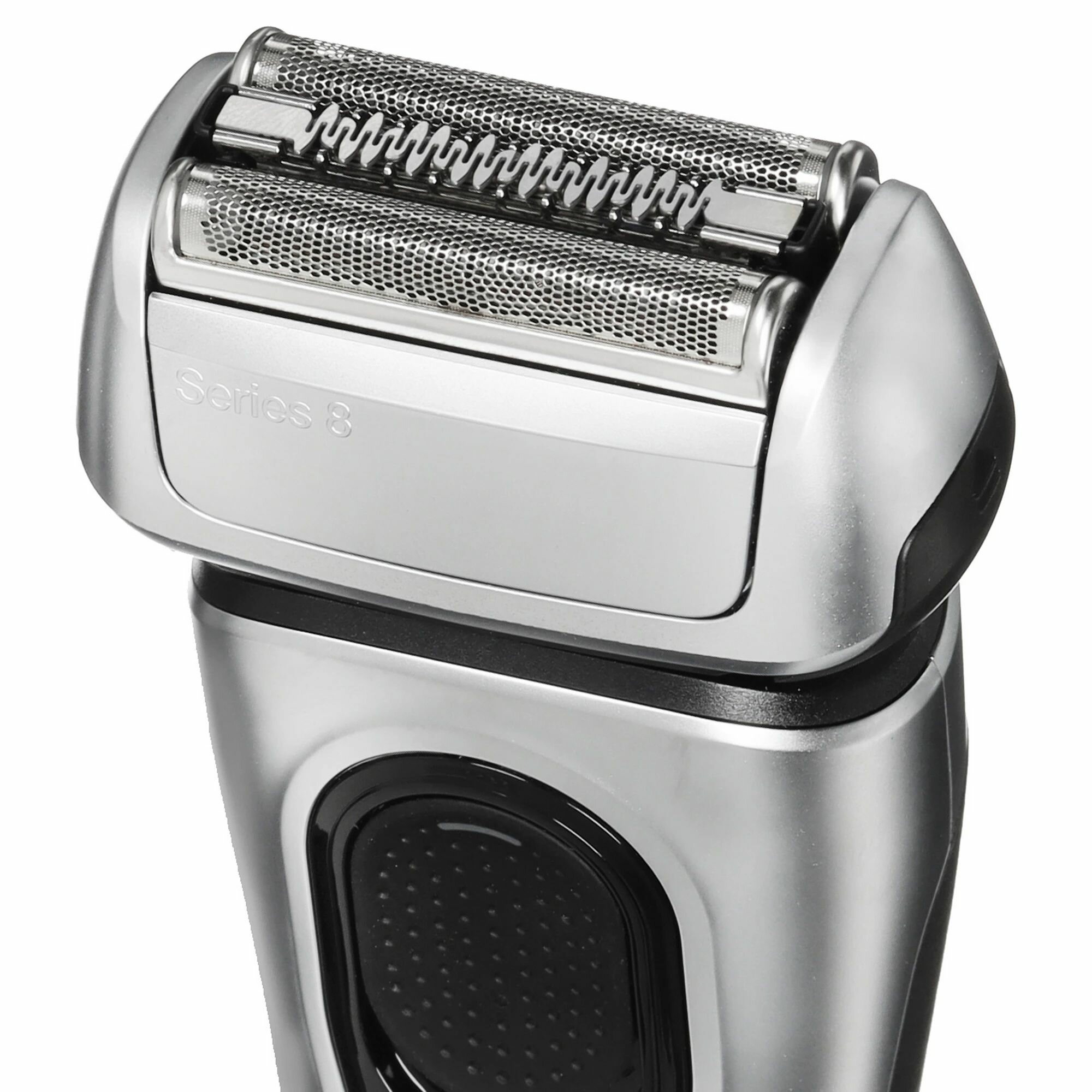 Электробритва Braun 8 Series 8457CC, сеточная, влажная и сухая, 60 минут работы, черный — фото 1