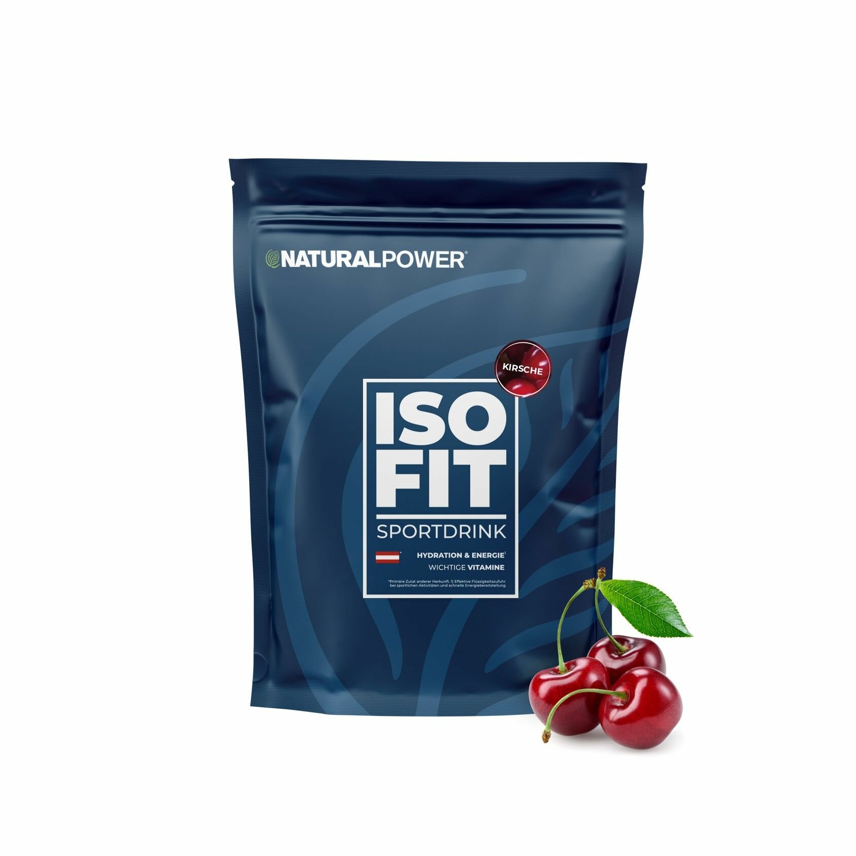 Изотоник Natural Power ISO FIT 1500 гр Вишня, Австрия