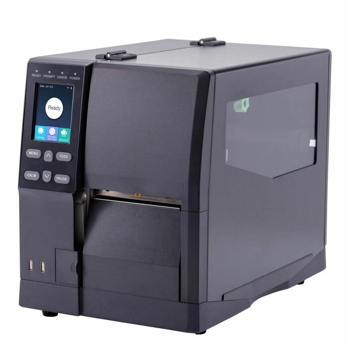 Принтер для этикеток термопринтер наклеек MERTECH G700 (Ethernet, USB, RS-232) машинка для печати без чернил штрихкодов, стикеров, чеков, оборудование для маркетплейсов, магазинов портативный мини