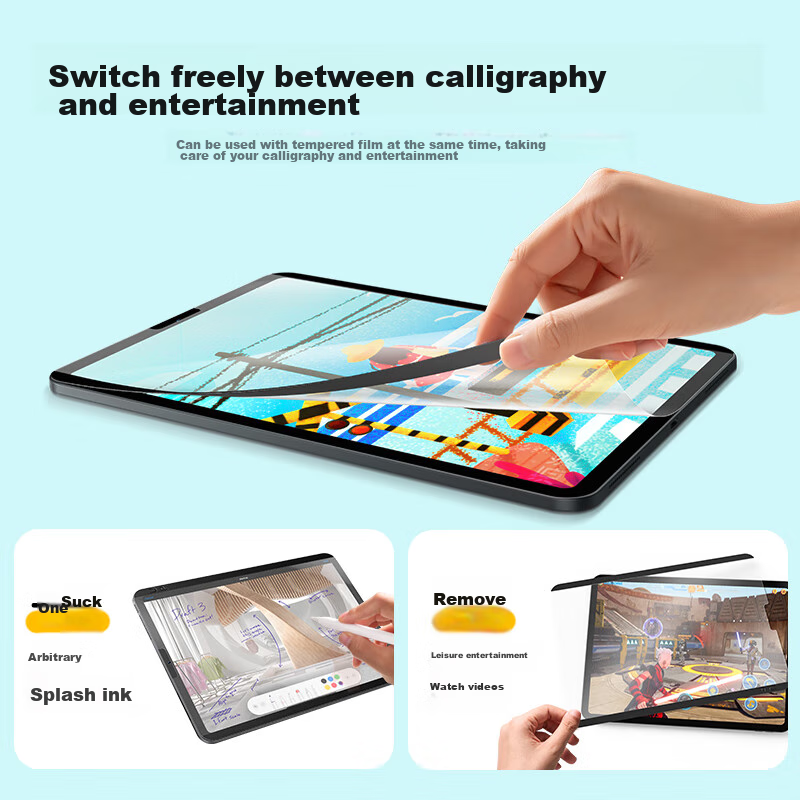 UGREEN Магнитная съемная бумажная пленка для iPad Pro 12.9 дюймов 2018-2022 моделей защитная пленка для письма и