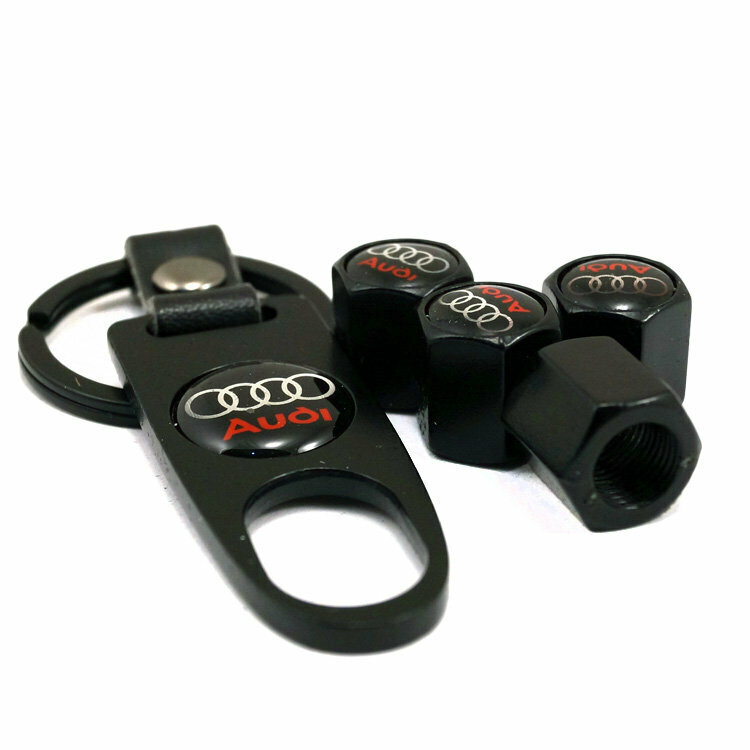 Колпачки на ниппель Audi / Ауди Black