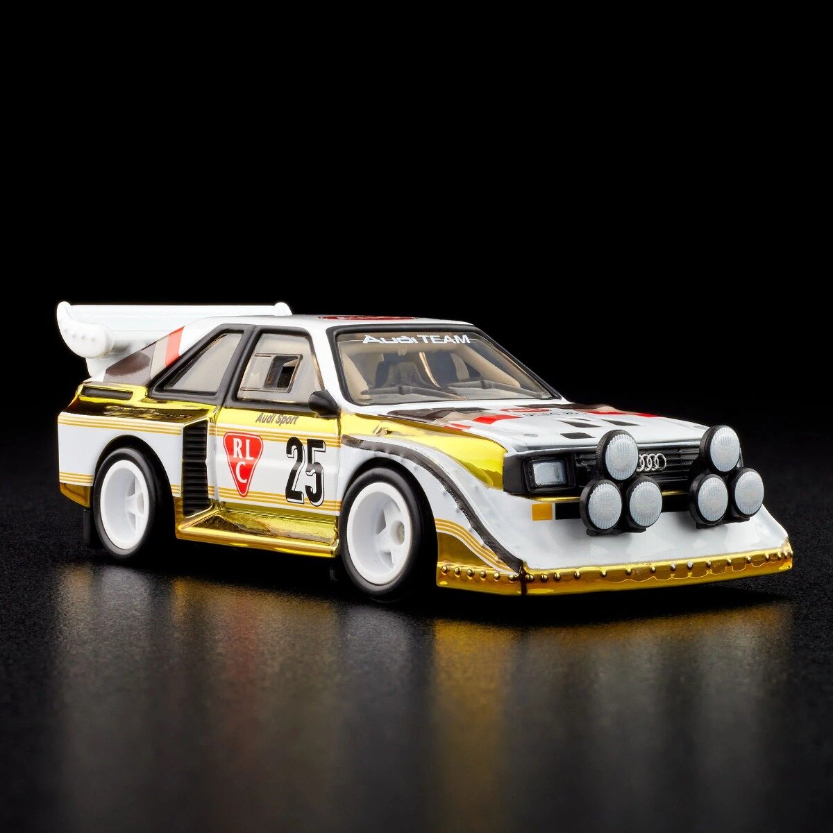 Коллекционная машинка Hot Wheels RLC Exclusive 1985 Audi Sport quattro S1 (Хот Вилс Эксклюзив РЛК 1985 Ауди Спорт Кватро С1)