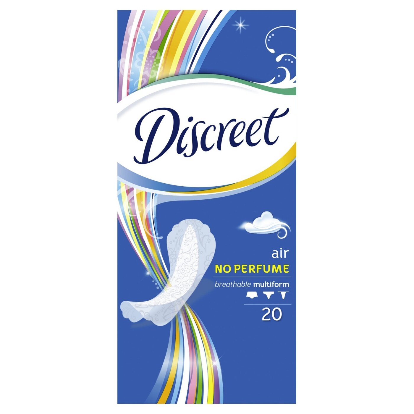 Ежедневные прокладки Always Discreet, Air Multiform, 20 шт