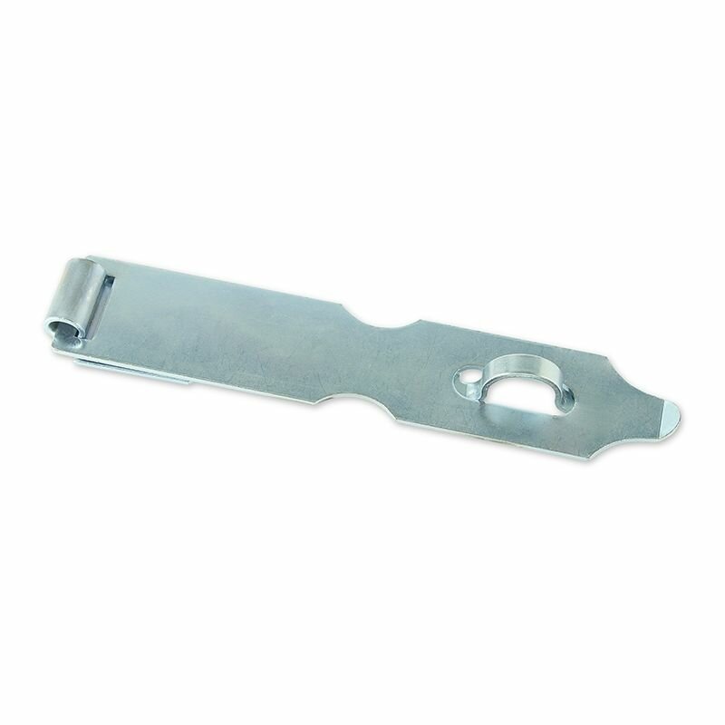 Дверная накладка Кунгур амбарная, НДА, длина 180 мм, цвет Цинк