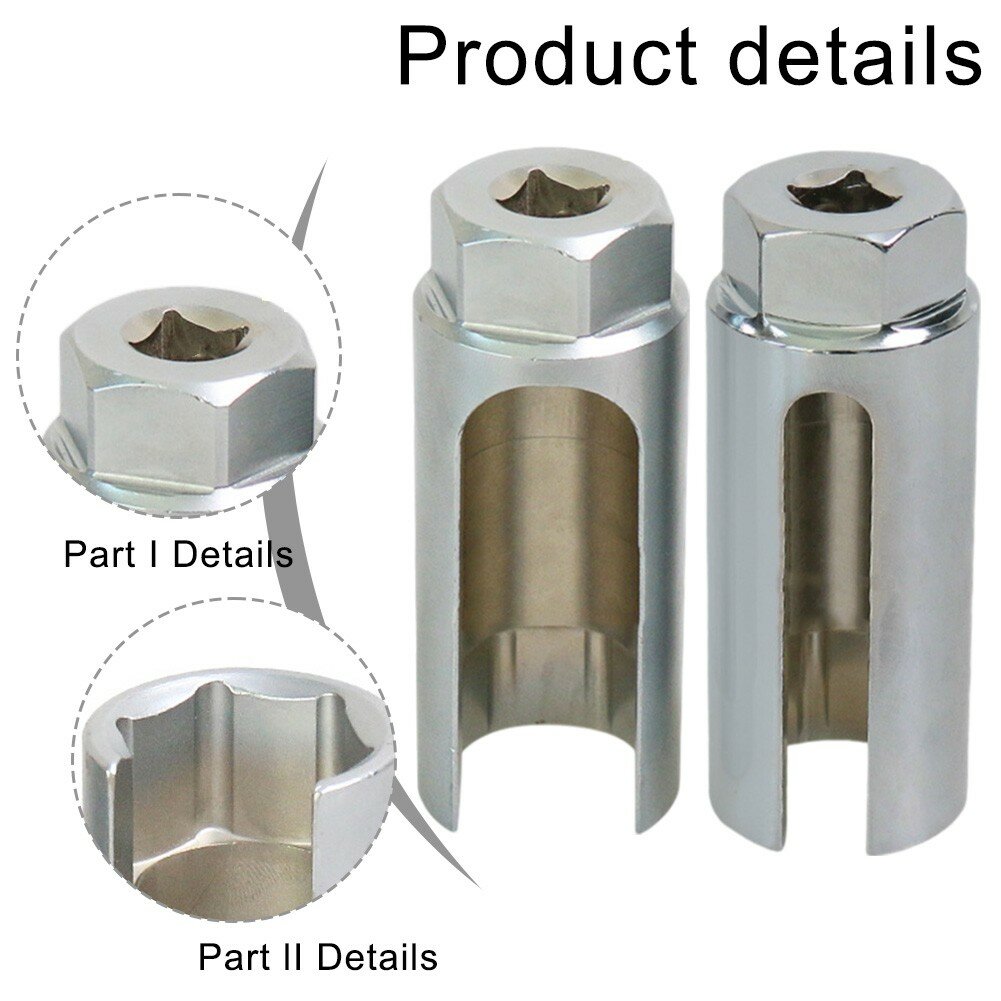 OZ-URJSH 22 мм гнездо датчика кислорода ключ для снятия датчика кислорода 3/8 для различных моделей автомобилей