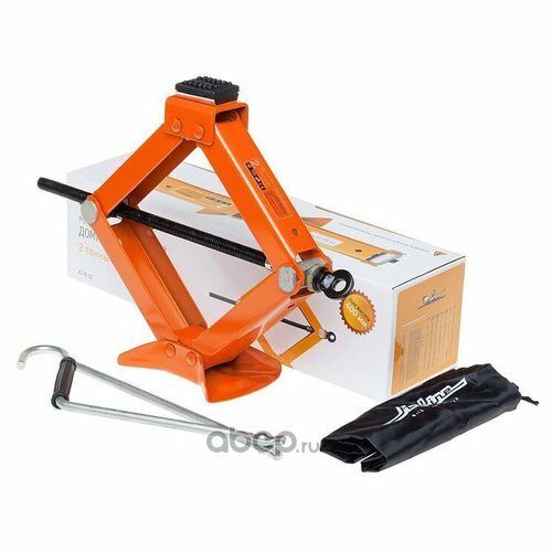 Домкрат ромбический 2 т 105-385 мм автодело Автодело 43116