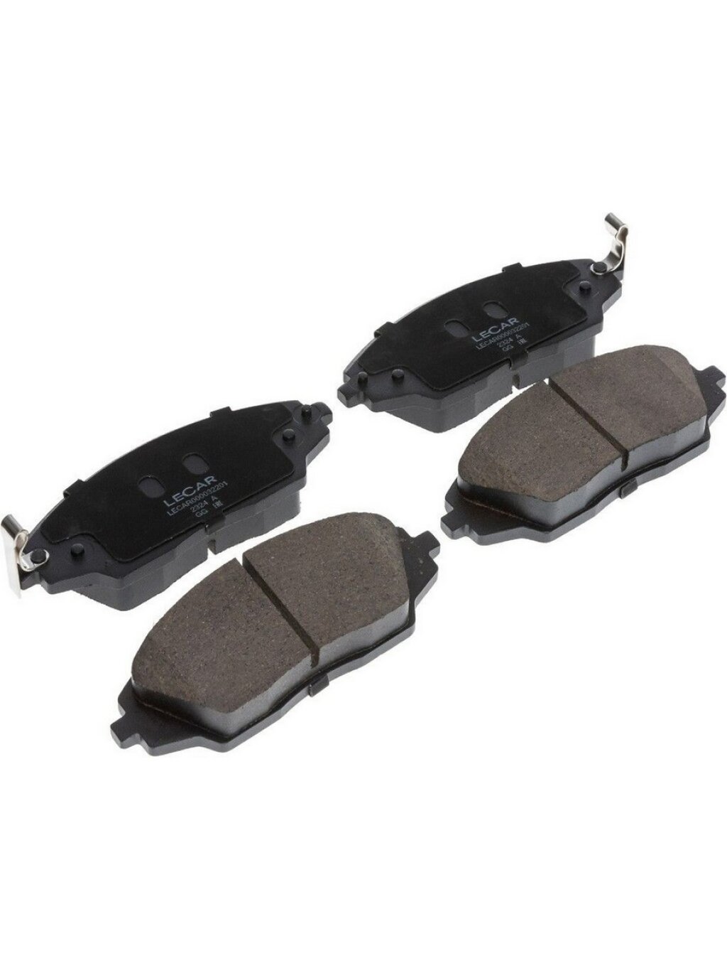 Колодки тормозные дисковые передние т/с Akebono LECAR LECAR000032201