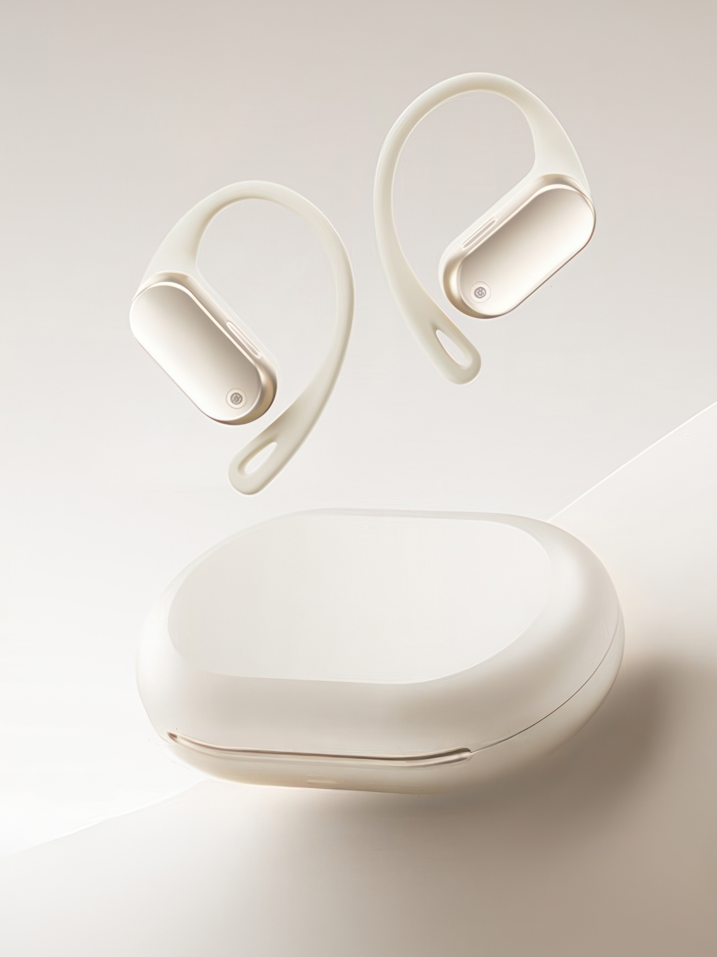 Беспроводные наушники вкладыши King Lucky A1, Bluetooth 5.3, IPX5, 60 ч, бежевый