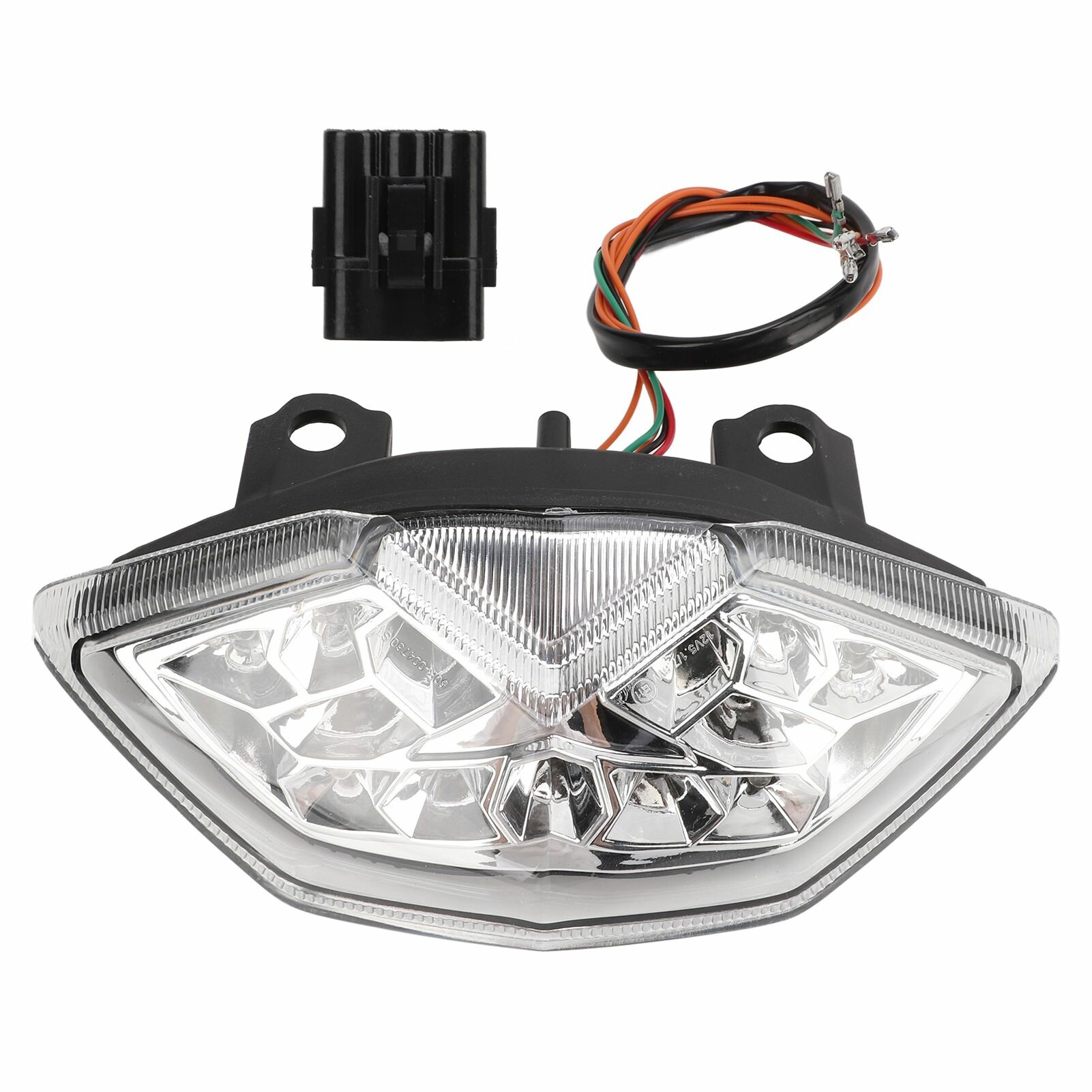 Прозрачный LED фонарь Kawasaki Z1000 2010-2013 (IP67)