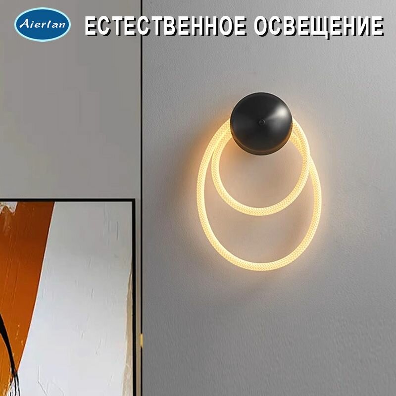 Титановая гибкая лента LED натурального теплого света