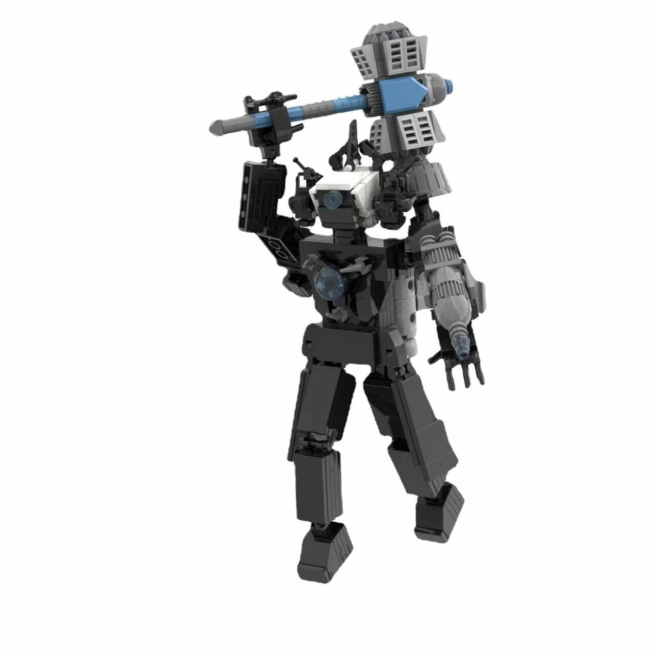 Человек-монитор и Человек-туалет Toy Wars / Monitor King Building Blocks MOC Dark Titan Clock King Sound Man