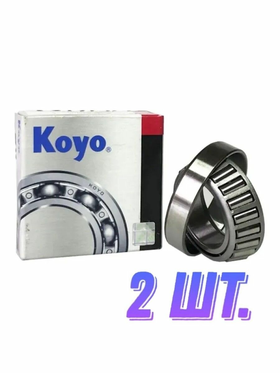 Комплект 2 шт. 7305 (30305) подшипник Koyo Япония. Made in Japan