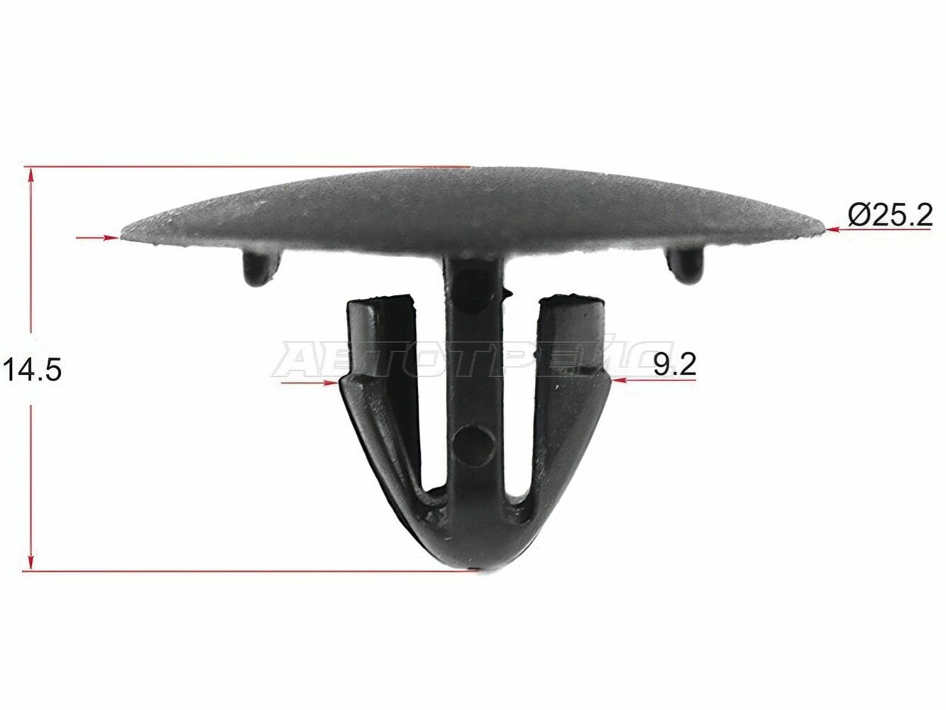 Клипса обшивки капота, 10 шт для Тойота Аурис Королла, Камри, Королла, Матрикс, Рав 4 арт STKJ307 SAT