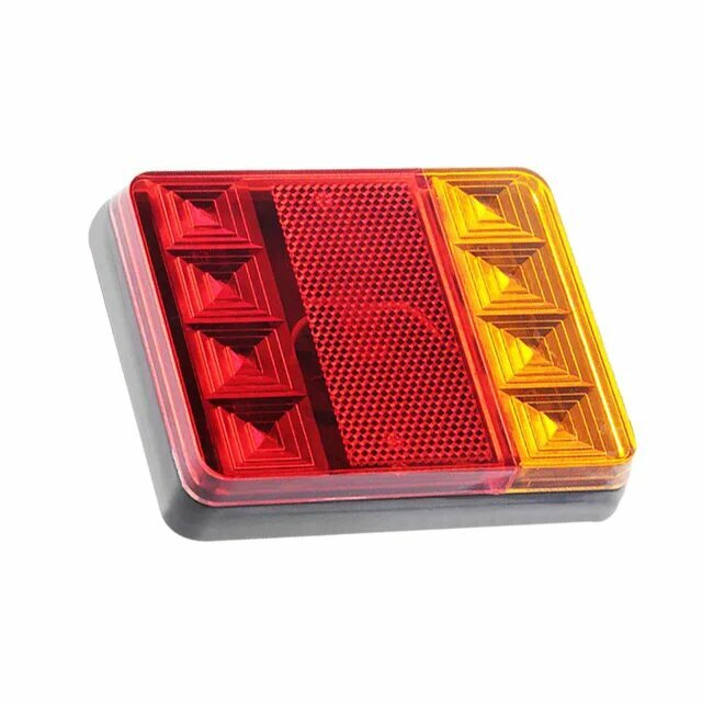 Светодиодный стоп-сигнал для прицепа 12V/24V, Цвет: 1pcs