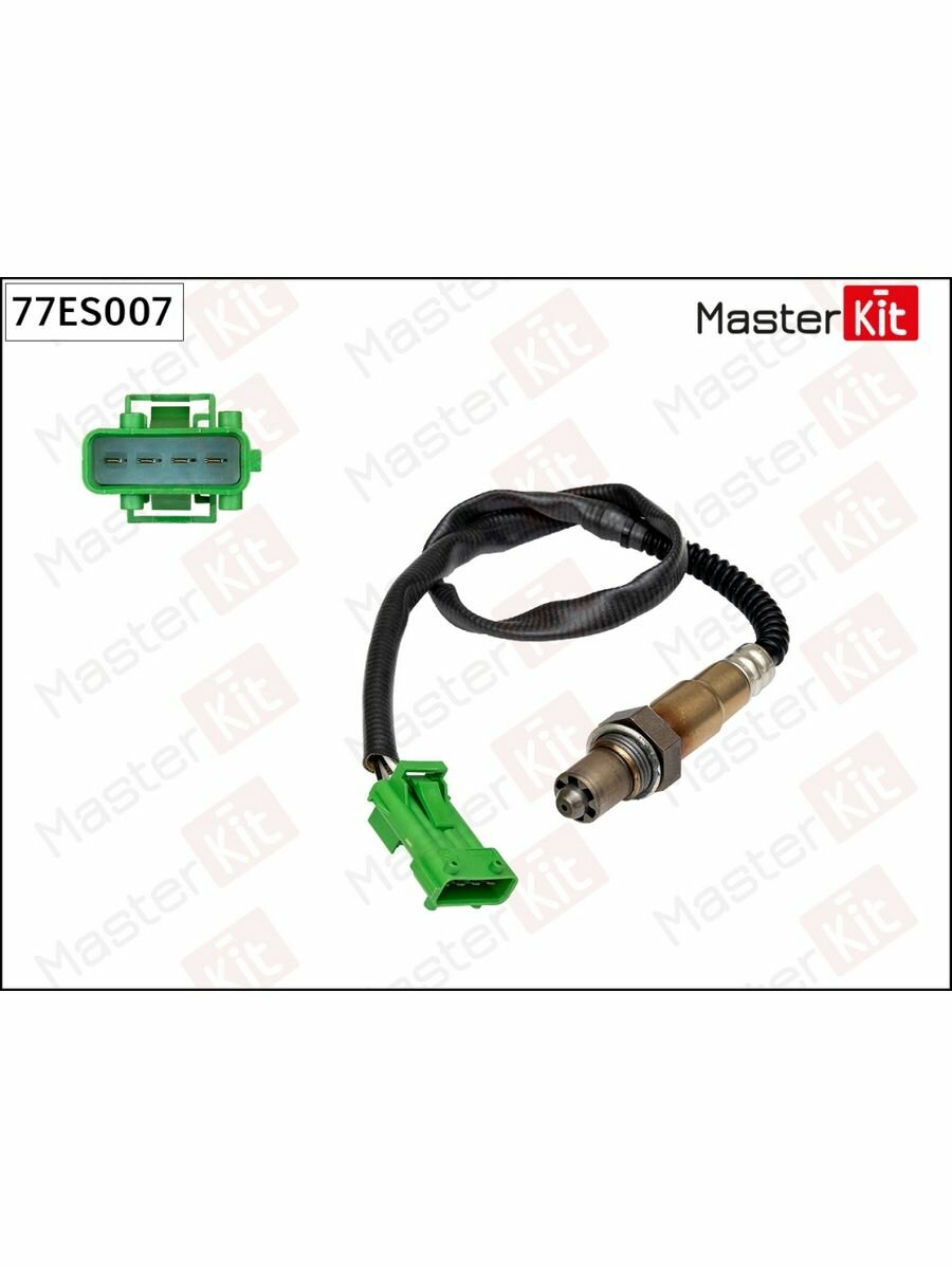 Датчик кислорода (лямбда-зонд) MasterKit 77ES007 для а/м CITROEN C4, PEUGEOT 407, VOLVO S70