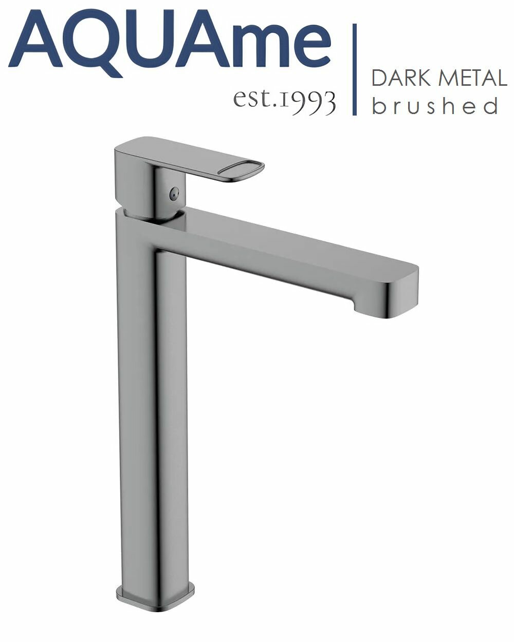 Смеситель для раковины AQUAme Parma темный металл AQM6614GM