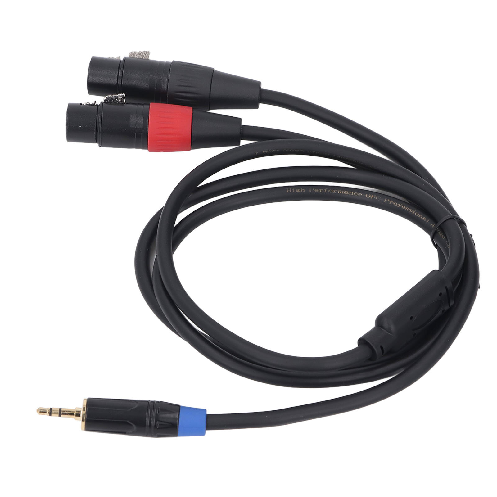 Двойной гнездовой разъем XLR на Y-образный разъем 3,5 мм XLR на 1/8-дюймовый стерео Aux соединительный разъем для микрофона Кабель-адаптер для микшера, проигрывателя компакт-дисков